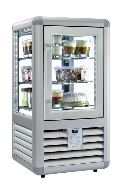 Countertop Freezer - 100L - Glass 4 Sides - LED – Super-modern