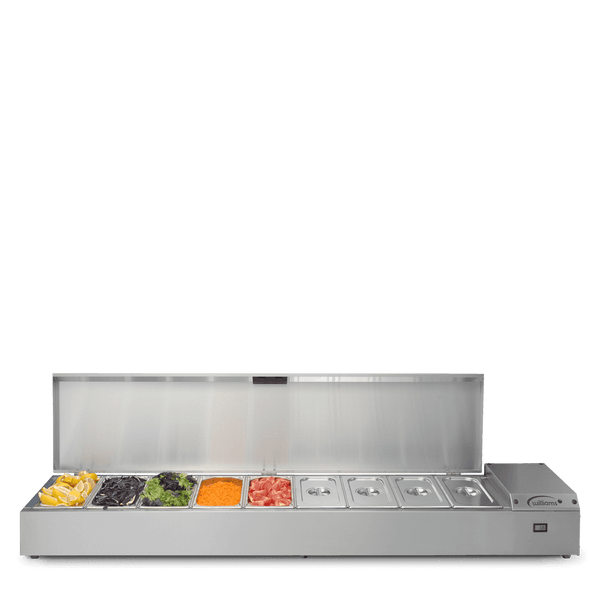 Thermowell - Nine Pan Counter Top Refrigerated Well – Super-modern